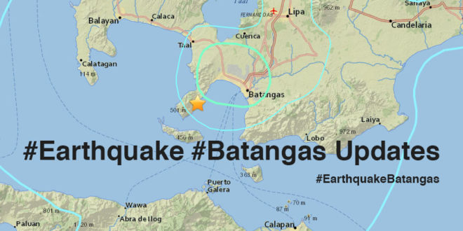 #Earthquake #Batangas Updates | WOWBatangas.com - Ang Official Website ...