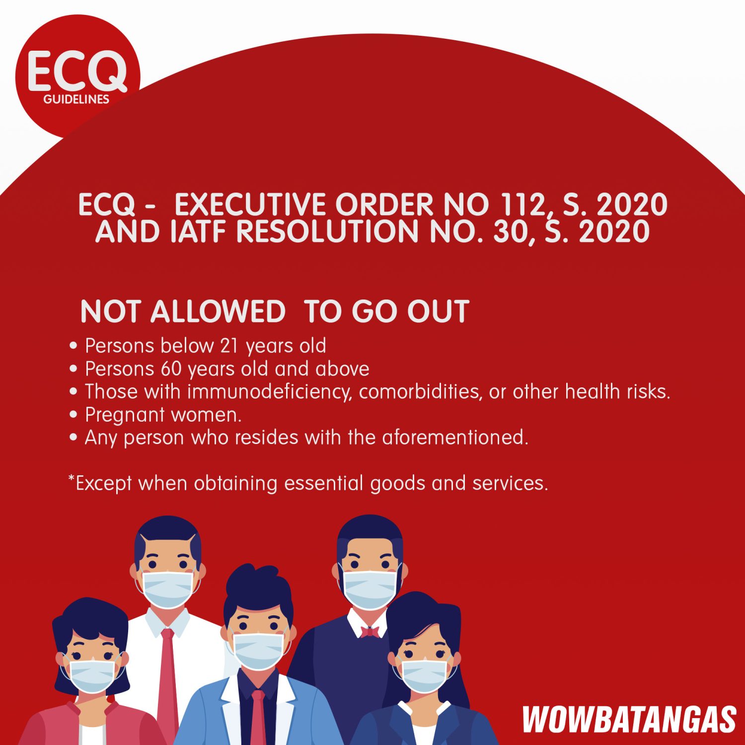 Enhanced Community Quarantine Guidelines | WOWBatangas.com - Ang ...