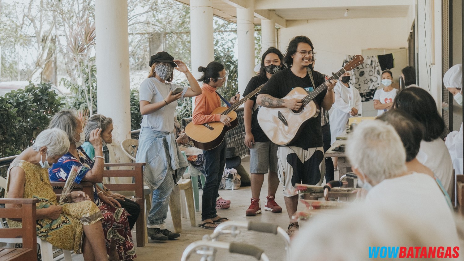 Pagbisita ng Batangueño Artists sa mga Lola ng Sta. Ana – San Joaquin ...