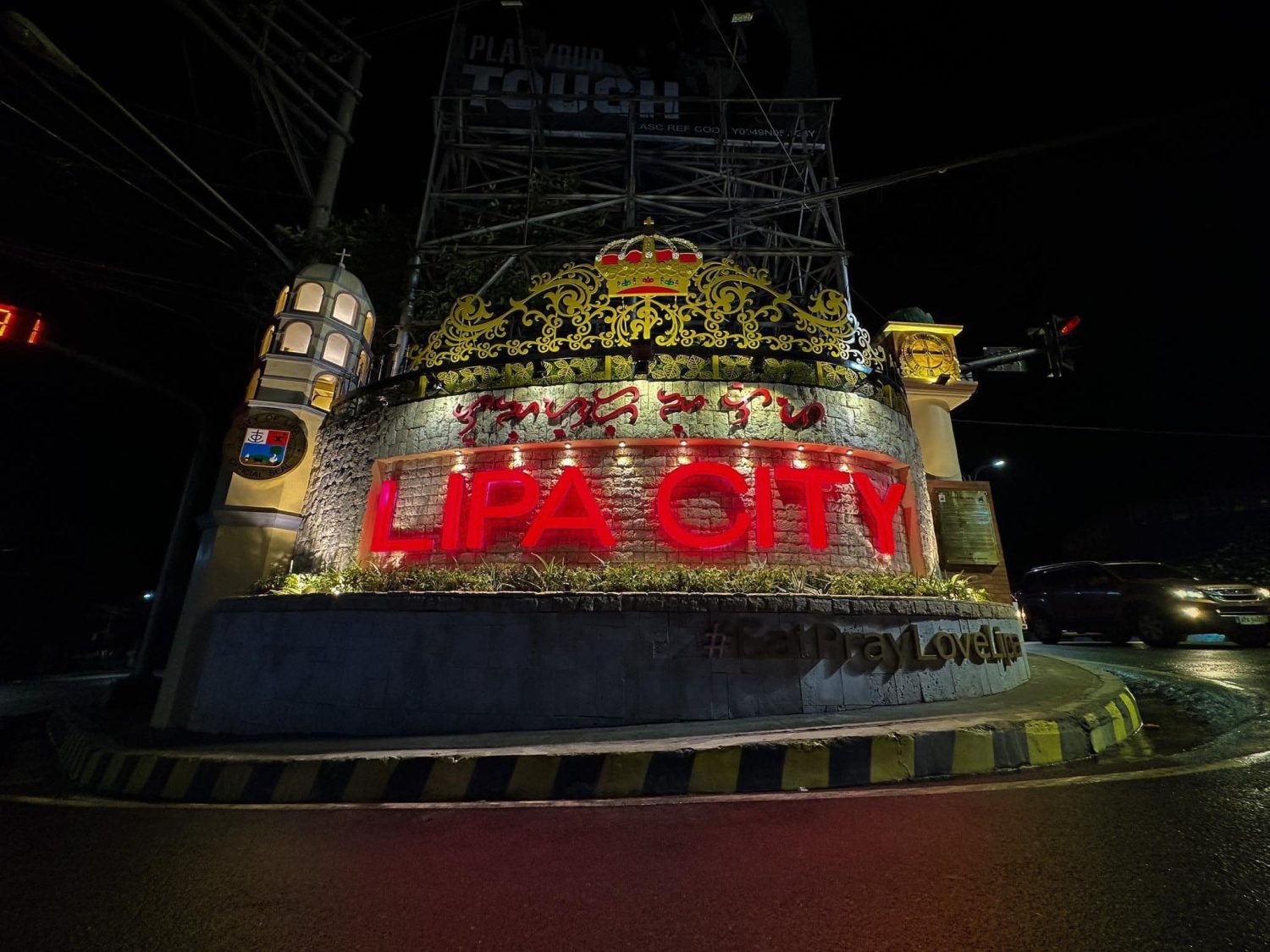 Lipa City Installs Symbolic Welcome Marker | WOWBatangas.com - Ang ...