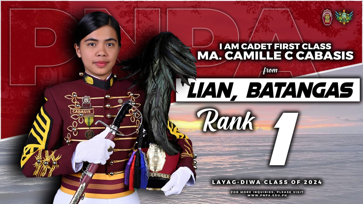 Batanguena Tops PNPA Class of 2024 | WOWBatangas.com - Ang Official ...